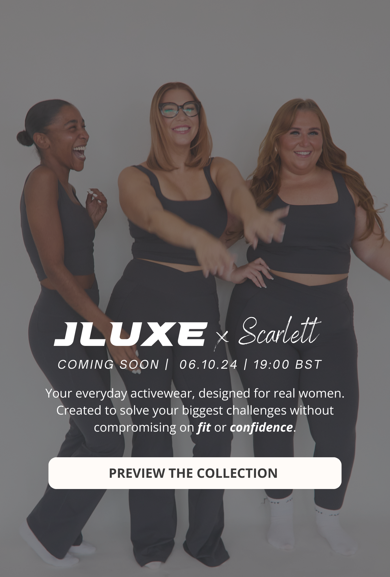 JLUXE - Activewear for Everybody.