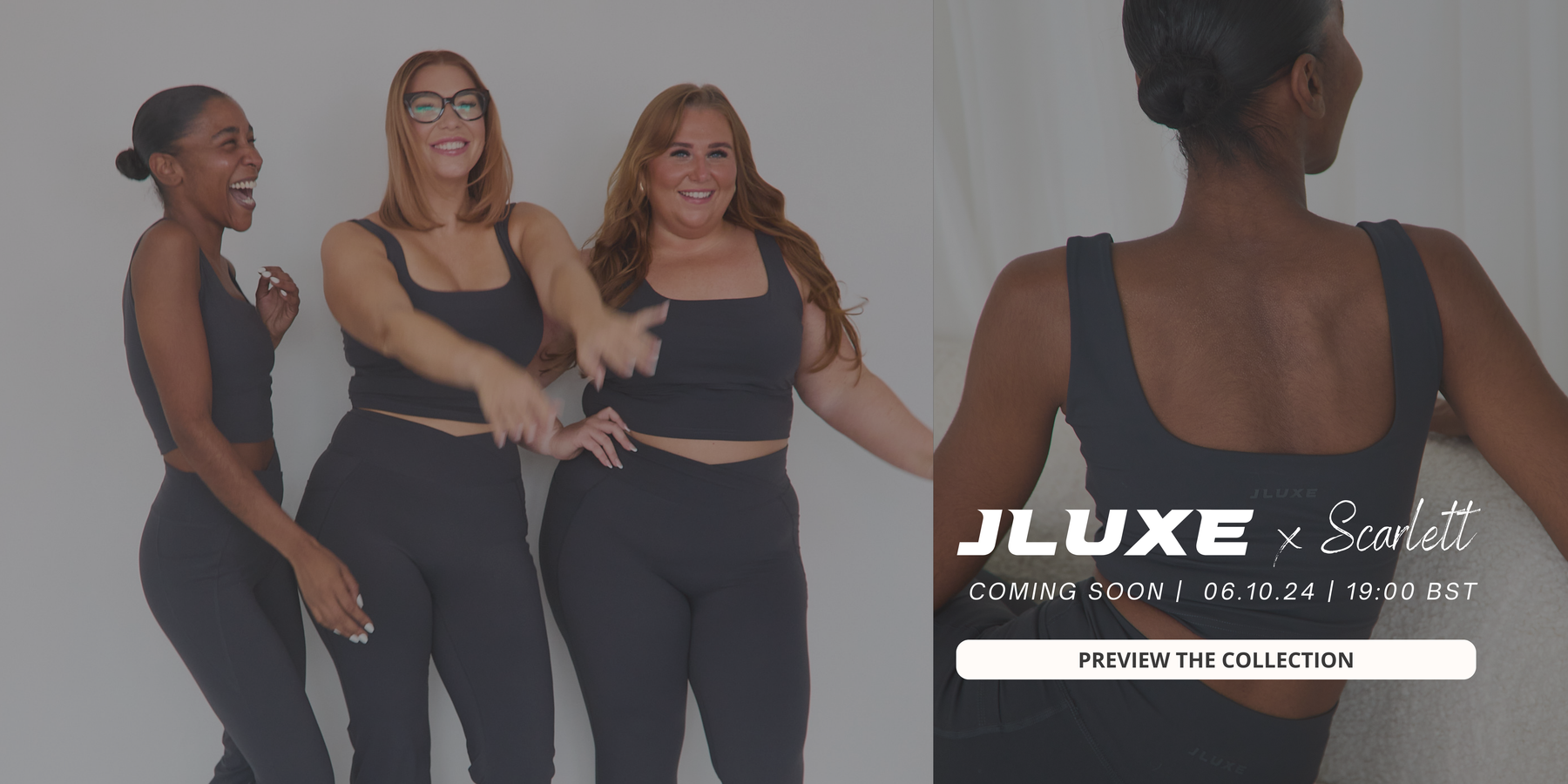 JLUXE - Activewear for Everybody.
